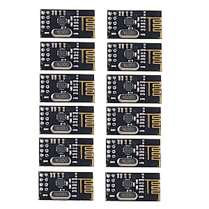 Deegoo-FPV NEW 12pcs NRF24L01+ 2.4GHz Arduino Wireless RF Transceiver Module