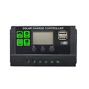 Nature Power 50216 215 Watt 12 Volt Charge Controller Solar Panel, Black