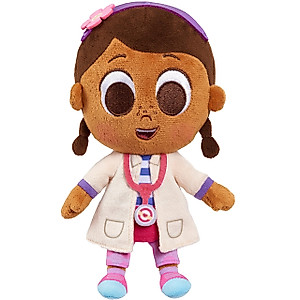 Disney Junior Music Lullabies 9-inch Doc McStuffins & Lambie 2-Piece Plush Set, Kids Toys for Ages 18 Month by Just Play