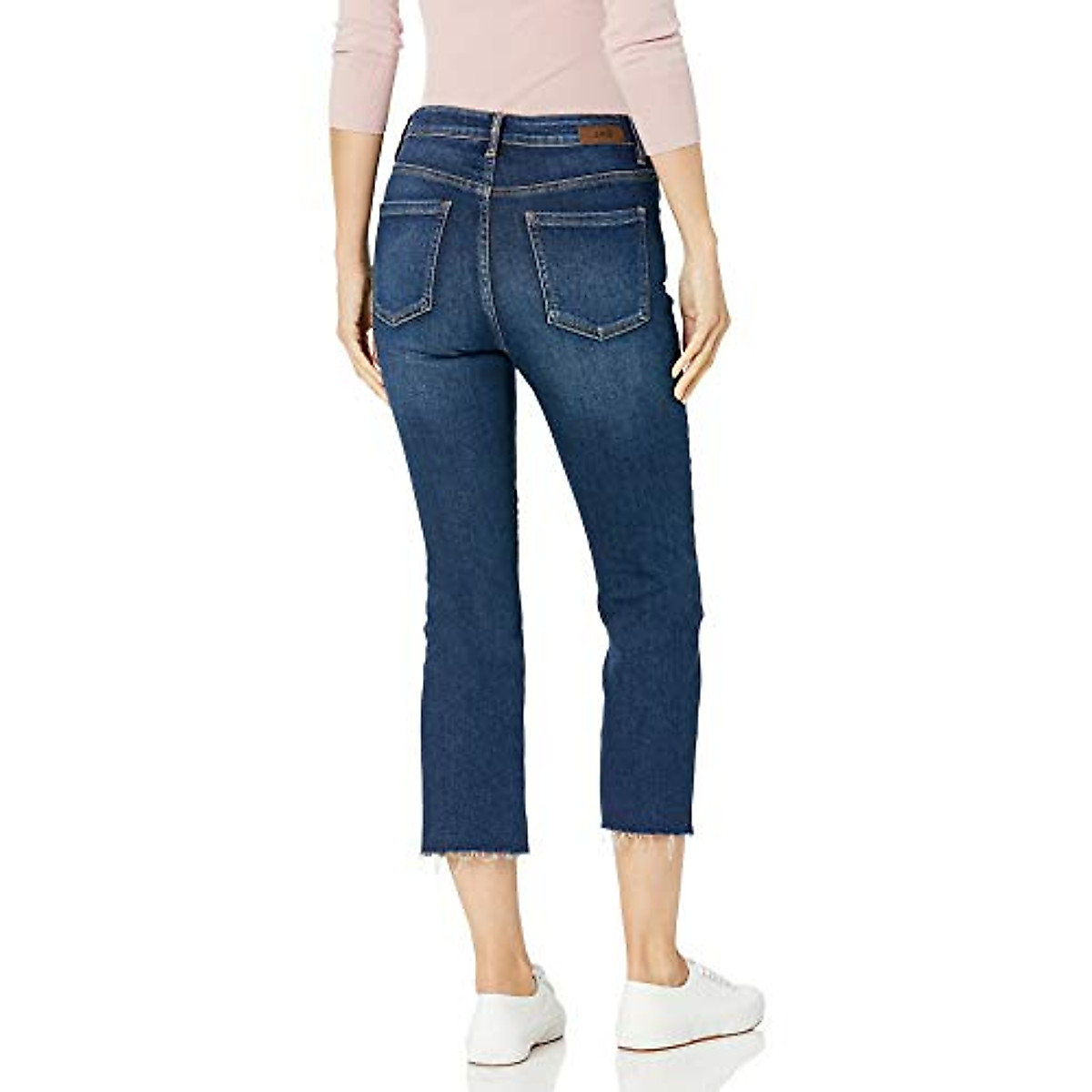 JAG Jeans Women's Mia High Rise Crop Boot Jean, Blue, 2