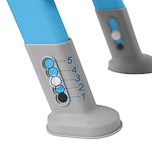 Potty Training Seat with Step Stool Ladder for Kids and Toddler,Wiifo Sturdy Potty Ladder with Soft Padded Cushion for Toddler Boys and Girls,Foldable Toddler Toilet Training Seat Chair(Grey Blue)