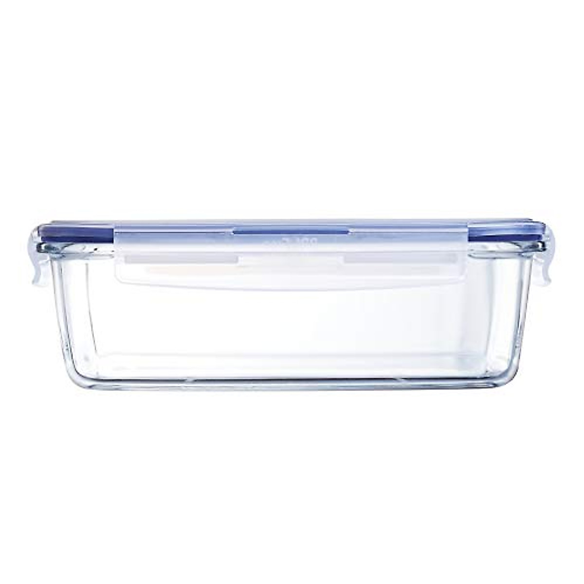 Luminarc 3.4 Cup Pure Box Active 6-Piece Food Storage Rectangle Set, Clear