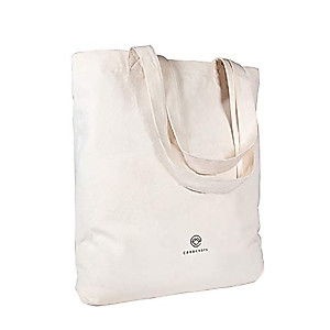 CARAKNOTS Teacher Appreciation Gifts for Women Best Teacher Gifts Teacher Birthday Gifts Teacher Tote Bag Canvas Ivory Bag Set of 2