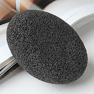 2PCS Natural Foot Pumice Stone for Feet, Borogo Lava Pedicure Tools Hard Skin Callus Remover for Feet and Hands - Remove Dead Skin, Heels, Elbows
