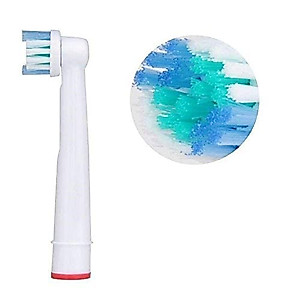 Brush Heads Compatible with Oral-B Braun Electric Toothbrush, Replacement Heads for Vitality, Genius, Pro 1000