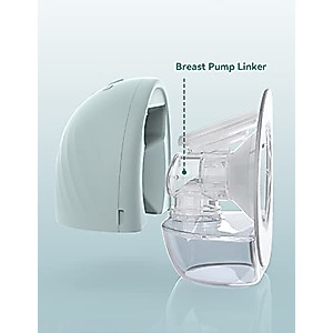Paruu Wearable Breast Pump Linker Compatible with Paruu X2 Wearable Breastpump, Made by Paruu, Wearable Breast Pump Accesories Linker, Paruu Pump X2 Parts Replacement, 1 PCS