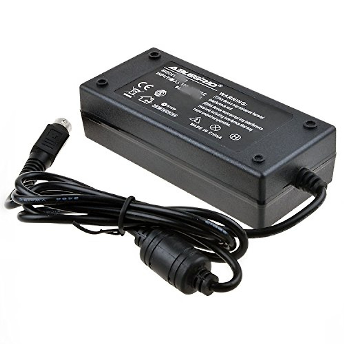 ABLEGRID 3-Pin 24V AC/DC Adapter for Touch Dynamic Breeze TP-3000 POS Thermal Receipt Printer 24VDC Power Supply Cord Cable Charger PSU (Note: Output 24V w/ 3Prong connectorr. Not 12V.)