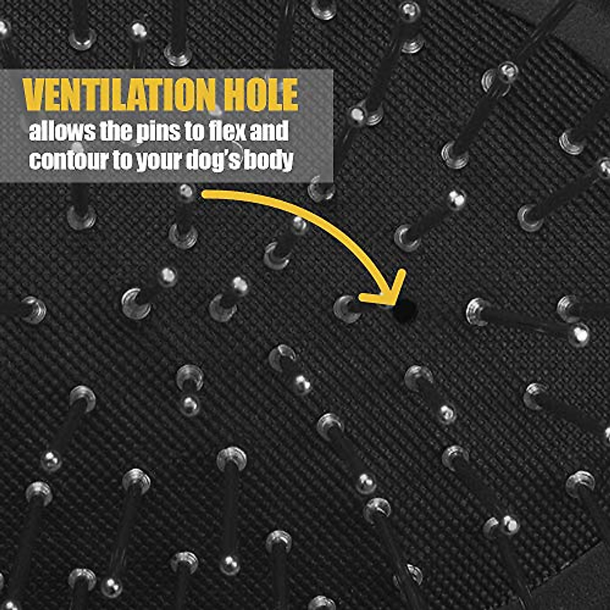 BV Dog Brush and Cat Brush, Pet Grooming Comb, 2 Sided Bristle and Pin for Long and Short Hair Dog, Removing Shedding Hair