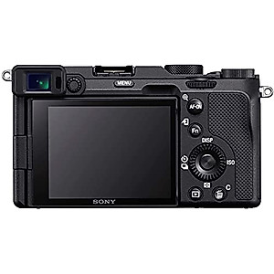 Sony Alpha a7C Mirrorless Digital Camera Bundle with Extra Battery, Gadget Bag, Card Reader, Starter Kit, Blower & Microfiber Cloth