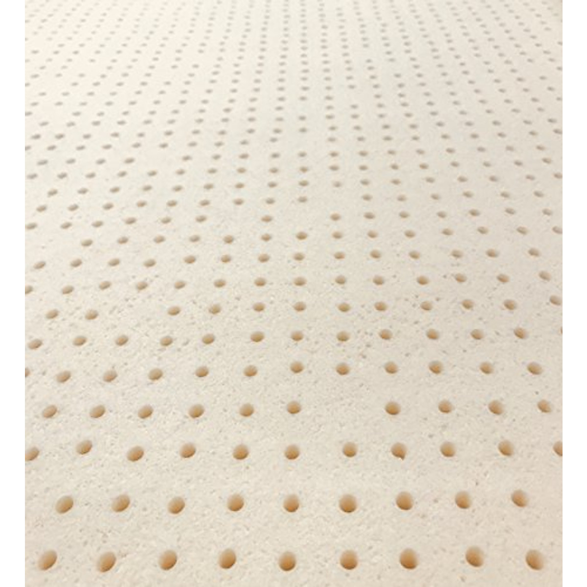 OrganicTextiles 2” Inch Organic Latex Mattress Topper Pad [GOLS Certified] with Natural Bamboo Cover Protector (Twin Size, Medium), Superior Pressure Relief, Breathable and Cooling, Made in USA