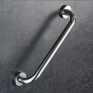 CRODY Grab Bars for Bathroom, Shower Grab Bar, Toilet Hand Support Rail, Polished Finish, Wall-Mounted Mounted Bath Grips, for Seniors Elderly Disabled, Towel Rack Toilet Auxiliary Handr/68Cm