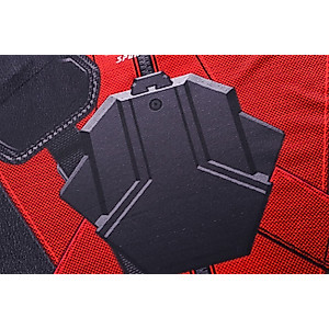 Red Plume Mens 3D Digital Printing Short Sleeve T-Shirt Outdoor Running Yoga Fitness Tight Shirt for Men Red B