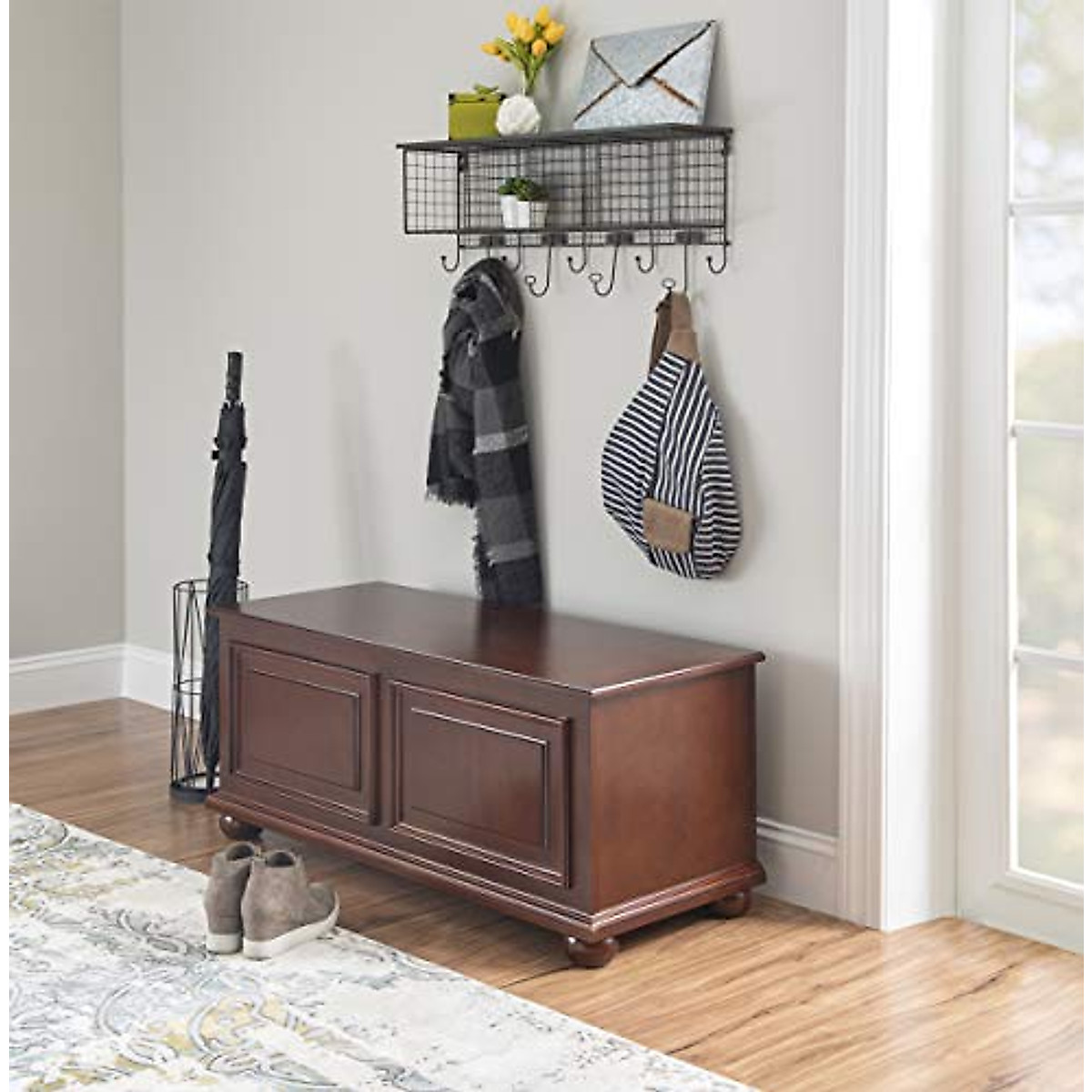 Powell Furniture Chadwick Cedar Chest, Cherry,