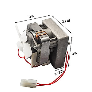 Upgraded Auger Motor Replacement for Traeger, Pit Boss and Camp Chef Wood Pellet Grills,2.0 RPM, 110V, 60Hz, 2 Pole