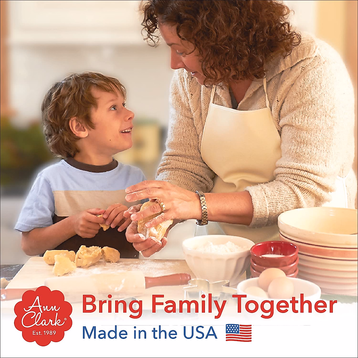 Polar Bear Cookie Cutter 5.75" Made in USA by Ann Clark