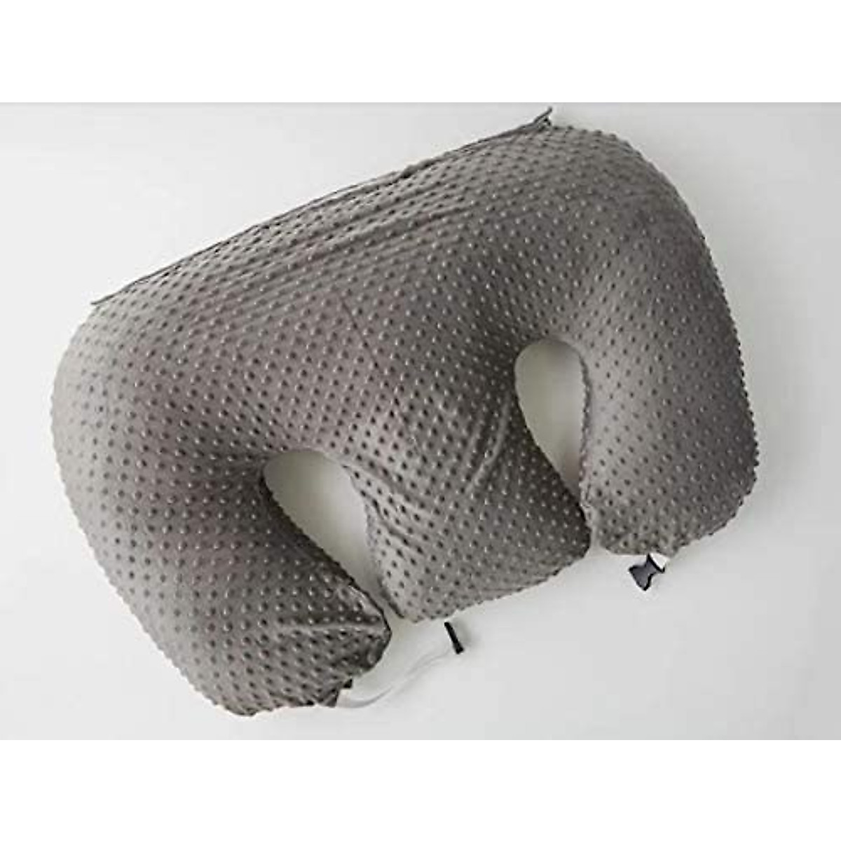 Twin Z Pillow Grey 6 uses in 1 Twin Pillow ! Breastfeeding, Bottlefeeding, Tummy Time, Reflux, Support and Pregnancy Pillow!