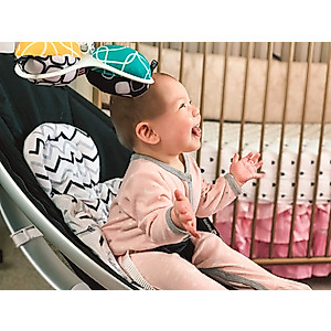 Infant Insert Compatible with 4Moms Mamaroo & Rockaroo – Car Seat Insert 2 Pack – Reversible Infant Car Seat Insert – Rockaroo & Mamaroo Newborn Insert – Soft Plush Minky Car Seat Head Support Insert