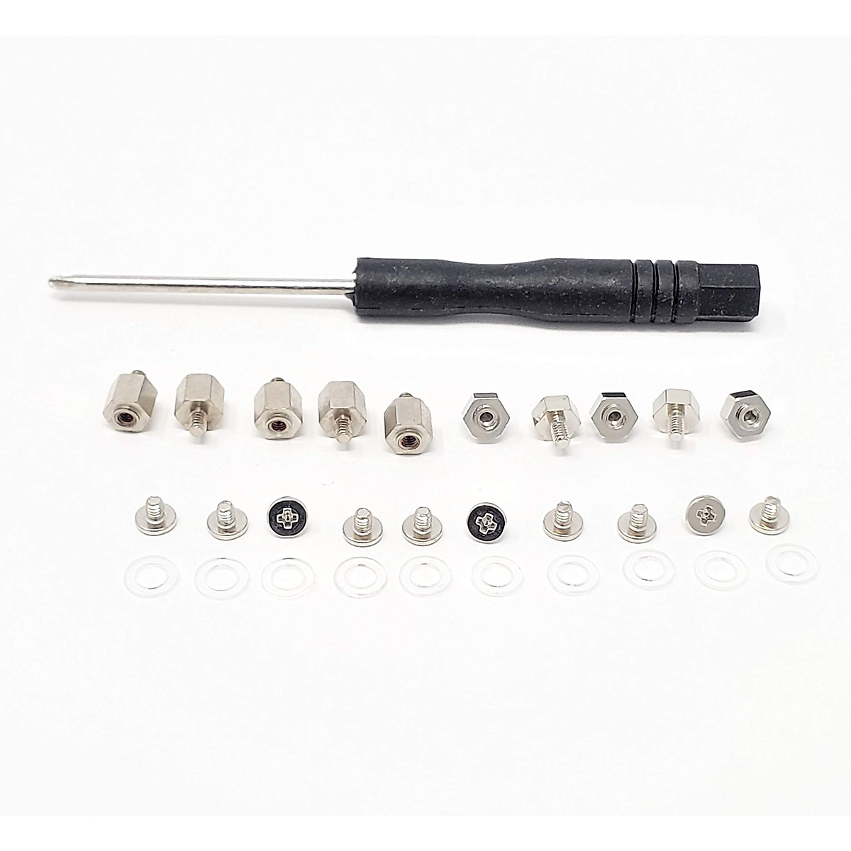 MICRO CONNECTORS M.2 SSD Mounting Screws Kit for Asus Motherboards (L02-M2S-KIT) - Silver