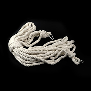 Meprotal Clothesline Clothes Drying Rope Portable Travel Clothesline Adjustable Indoor Outdoor Laundry Line Rope for Camping Travel & Home Use - 32 ft