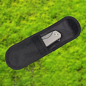 R8318 Flipper Folding Knife 67-Layer VG10 Damascus Steel Blade CNC TC4 Titanium Alloy, Outdoor Camping Hiking Fishing EDC Pocket Folder Knives