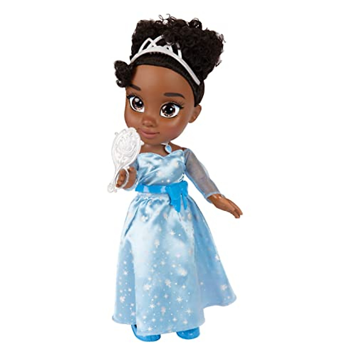 Disney Princess Tiana Doll My Singing Friend Tiana & Naveen Frog Plus Accessories - Tiana Sings Almost There and Talks for Girls Ages 3+