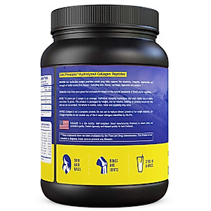 Zen Principle Grass-Fed Collagen Peptides 1.5 lb. Anti-Aging Hydrolyzed Protein Powder for Healthy Hair, Skin, Joints & Nails. Paleo and Keto Friendly, GMO and Gluten Free, Pasture-Raised Bovine.