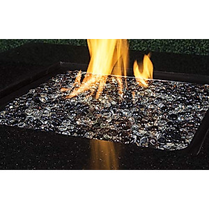 Bond Manufacturing 50710 LavaGlass Round Firepit Dispersion Glass, Midnight Sky