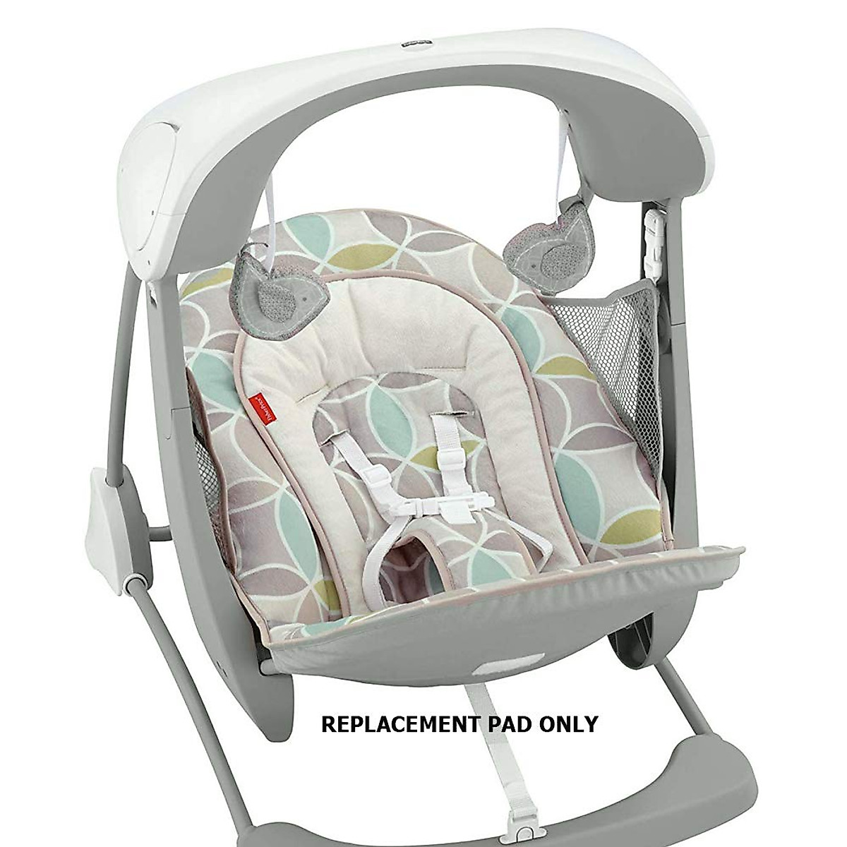 Fisher Price Swing Replacement Parts, Pad, Adaptor, Straps (CJV03 Take Along Swing Circles)