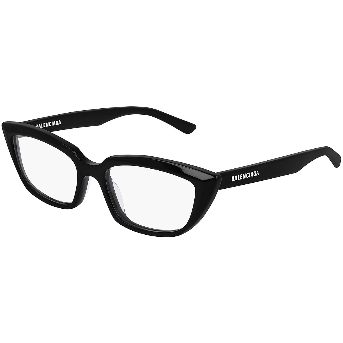 Balenciaga BB0063O 001 Eyeglasses Women's Black Full Rim Optical Frame 52mm