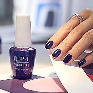 OPI GelColor, Abstract After Dark, Purple Gel Nail Polish, Downtown LA Collection, 0.5 fl. oz.