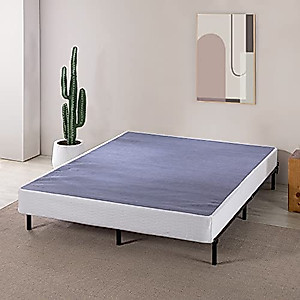 ZINUS 7 Inch Metal Smart Box Spring / Mattress Foundation / Strong Metal Frame / Easy Assembly, Queen