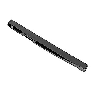 Jiayouy 2Pcs Guitar Nut and Saddle Replacement Music Instrument Parts for 6-String Acoustic Guitar (Black)