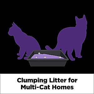 Arm & Hammer Slide Platinum Easy Clean-Up Clumping Cat Litter, Multi-Cat Litter, 27.5 Pounds, Online Exclusive Formula