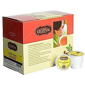 Celestial Seasonings Keurig Lemon Zinger Tea K-Cups 24 Ct