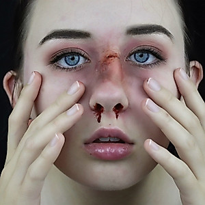 Mysense 6 Color Bruise Wheel Special Effects SFX Zombie Makeup Kit Halloween Professional Non Toxic Face Body Paint Oil Sfx Makeup Set with Sponge