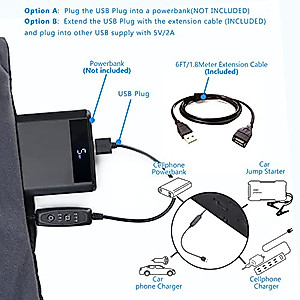 Mantuole Pet Heating Pad, Portable USB Power Heated Pet Mat for Puppy and Kitty, 27x20 inch, for Small to Medium Size Dog and Cat. Keep Your Pets Warm Both Outdoor and Indoor. (Battery NOT Included)