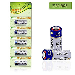 MJKAA 10 Count A23 23a 12 Volt Battery for Garage Doors Opener, Doorbells Remotes MN21 23GA GP23AE A23S LR23A L1028