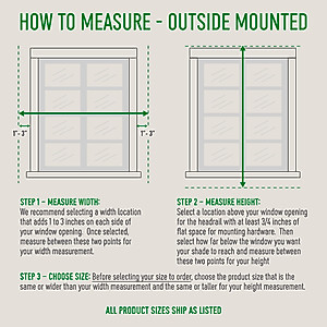 CALYX INTERIORS Fabric Roman Shade with White Backing, Light Filtering, Cordless, 35"W X 48"H, Cloud White