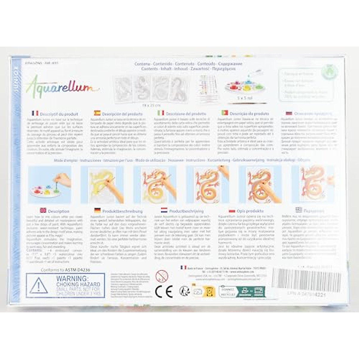 Sentosphère Aquarellum Junior - Dragons