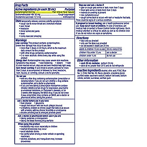 Vicks NyQuil Cough Nighttime Relief,Cherry Flavor, 12 Fl Oz