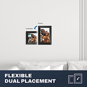 Arktronic Smart WiFi Digital Picture Frame 16GB, Digital Photo Frame with HD IPS Touch Screen, Motion Sensor, Easy to use, Instantly Share Photos/Videos via App or Email, Gift for Grandparents