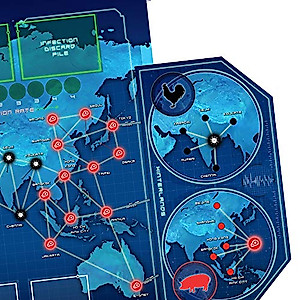 Pandemic State of Emergency Board Game EXPANSION | Family Board Game | Strategy Board Game | Cooperative Board Game | Ages 8+ | 2 to 4 players | Average Playtime 45 minutes | Made by Z-Man Games