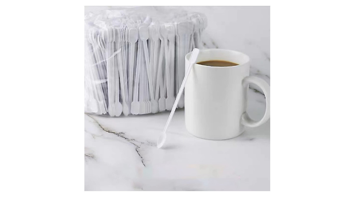 500 PCS Disposable Coffee Spoons - Eco-Friendly
