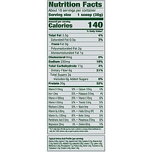 Vega Organic All-in-One Vegan Protein Powder, French Vanilla -Superfood Ingredients, Vitamins for Immunity Support, Keto Friendly, Pea Protein for Women & Men, 1.5 lbs (Packaging May Vary)