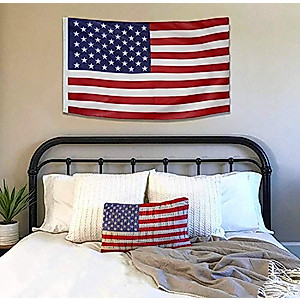 DANF American Flag 3x5 Feet USA Banner 100D Thicker Polyester US United State Flags with Brass Grommets 3 X 5 Ft