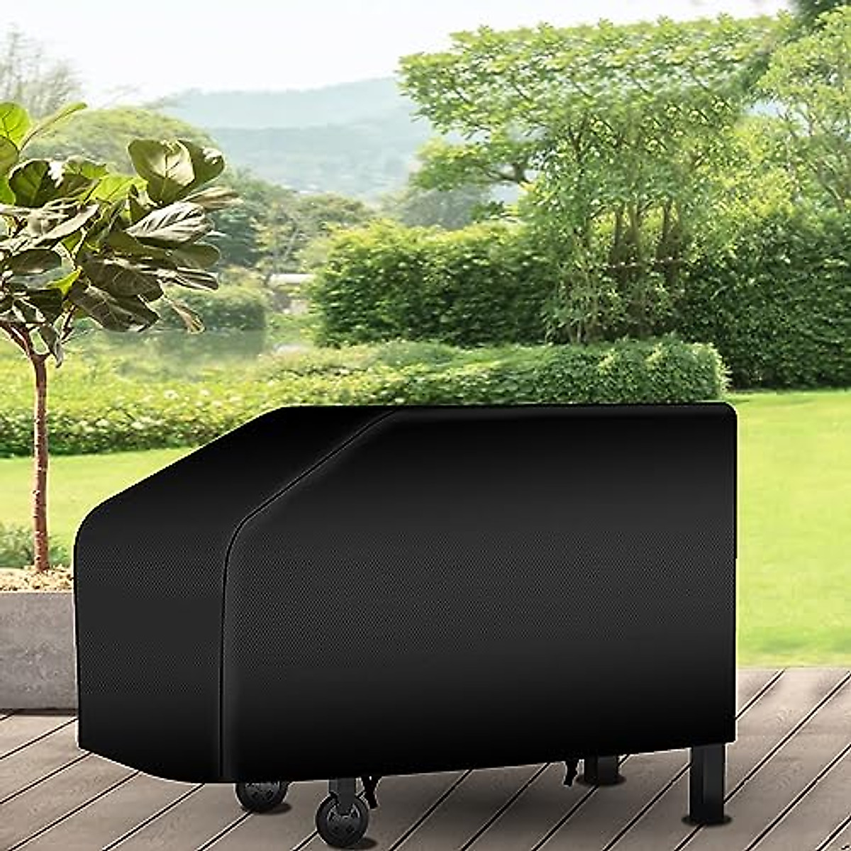 vchin Griddle Cover for Blackstone 28", 600D Heavy Duty Waterproof Polyester Cover for Blackstone 28 Inch Griddle Cooking Station, Black
