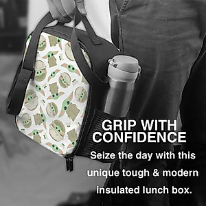 Insulated Lunch Bag Yo Lunch Bag for Women Men Picnic Office Bento Lunch Box