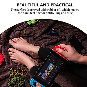 ibasenice Case Cover Compatible for Switch Game Shell Handheld Grip Controller Back Plate Replacement