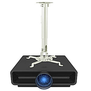 Mount-It! Ceiling Projector Mount | Full Motion and Height Adjustable from 14.5 - 21.5 Inches | Universal Bracket Fits Epson, Optoma, Benq, and Viewsonic Projectors | 30 Lbs Capacity (Medium)