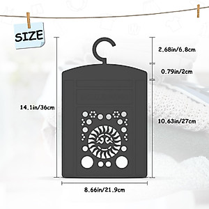 BoxLegend Shirt Folding Board Durable Shirt Folder Easy Folding Clothes Folder for Adult and Kids Handle As Hook for Hanging Black